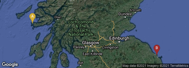 St. Aidan Founds the Monastery on Lindisfarne : History of Information