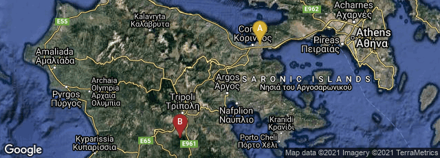 The Diolkos Paved Trackway for Ships Across the Isthmus of Corinth ...